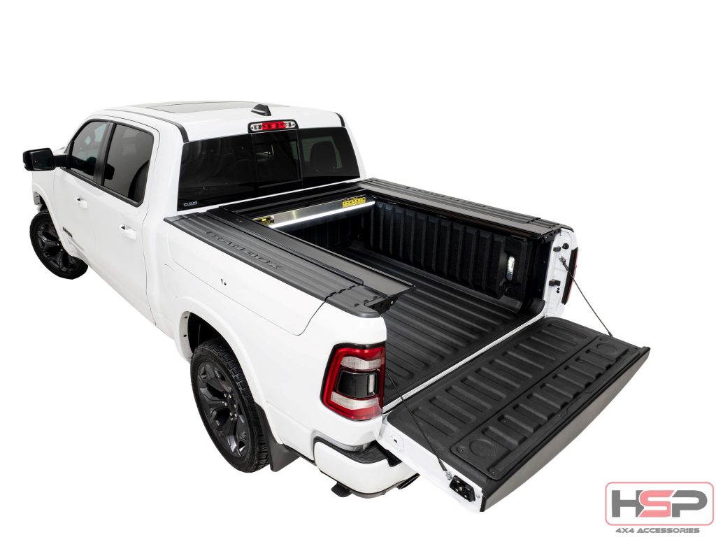 HSP Electric Roll R Cover for RAM 1500 DT 5"7 Tub 2020-on with RAMBOX ...