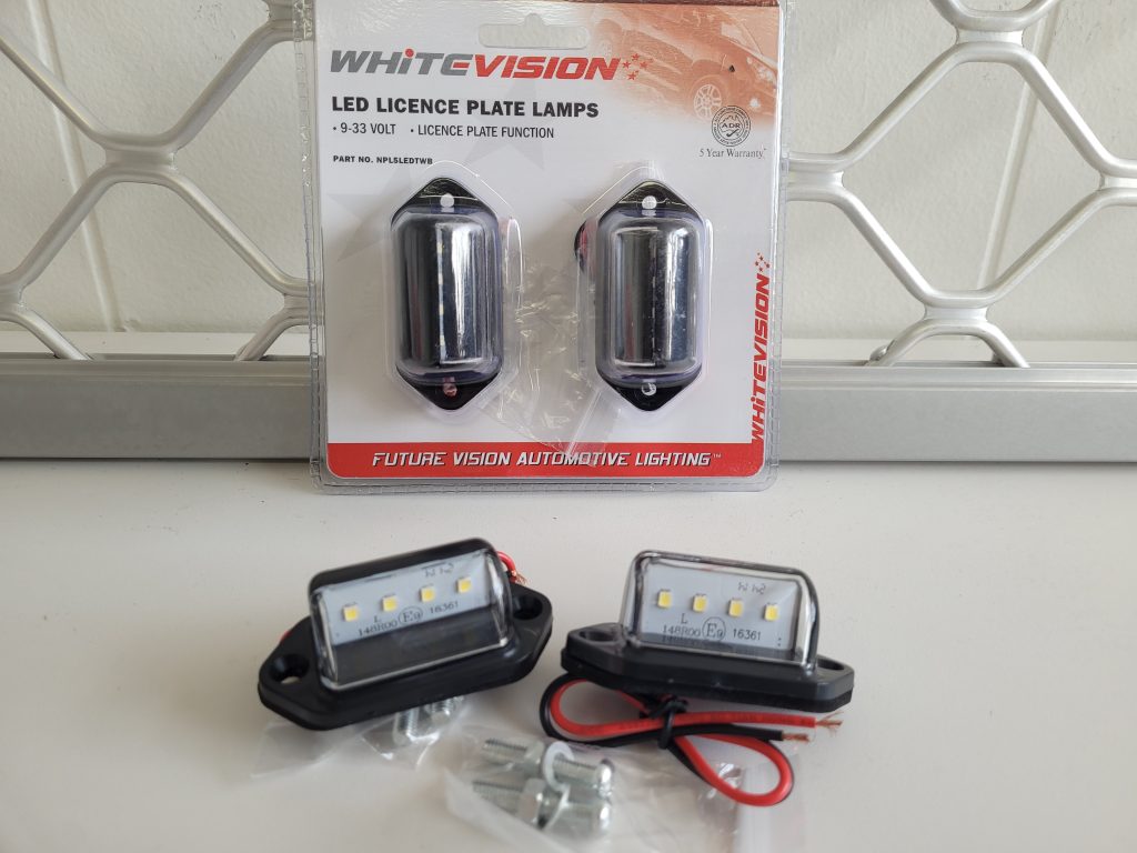 Twin Pack LED Number Plate Light Free Postage - Welcome To UteStore ...